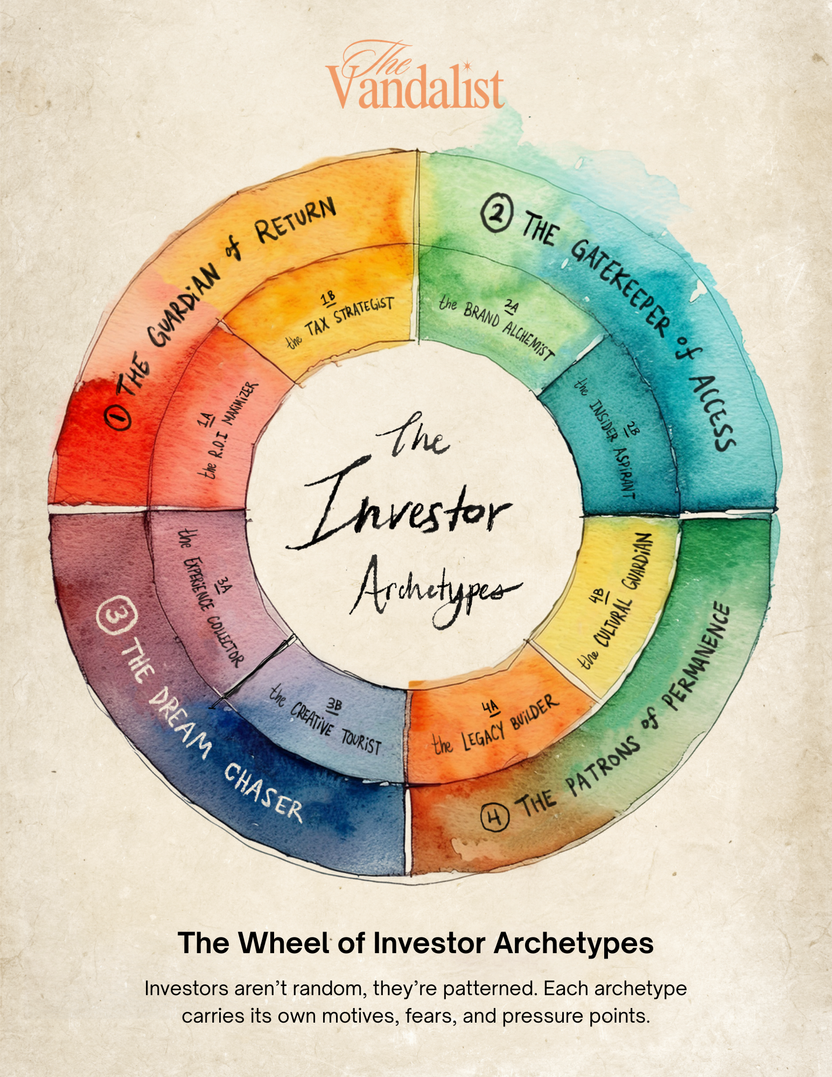 Investor Archetype Wheel – The Vandalist